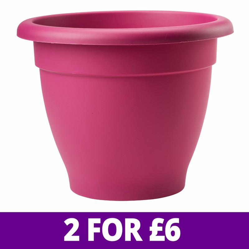ESSENTIALS POT - 33CM - CHERRY - Monkton Elm Garden Centre
