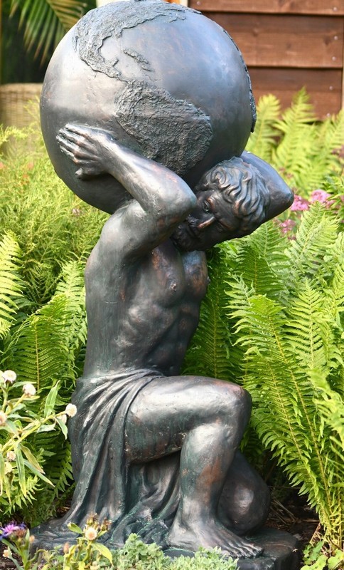 Atlas Statue | Monkton Elm Garden Centre | Taunton