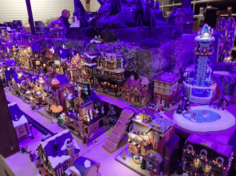 Creating Our Lemax Display And Tips For Yours! | Monkton Elm Garden Centre