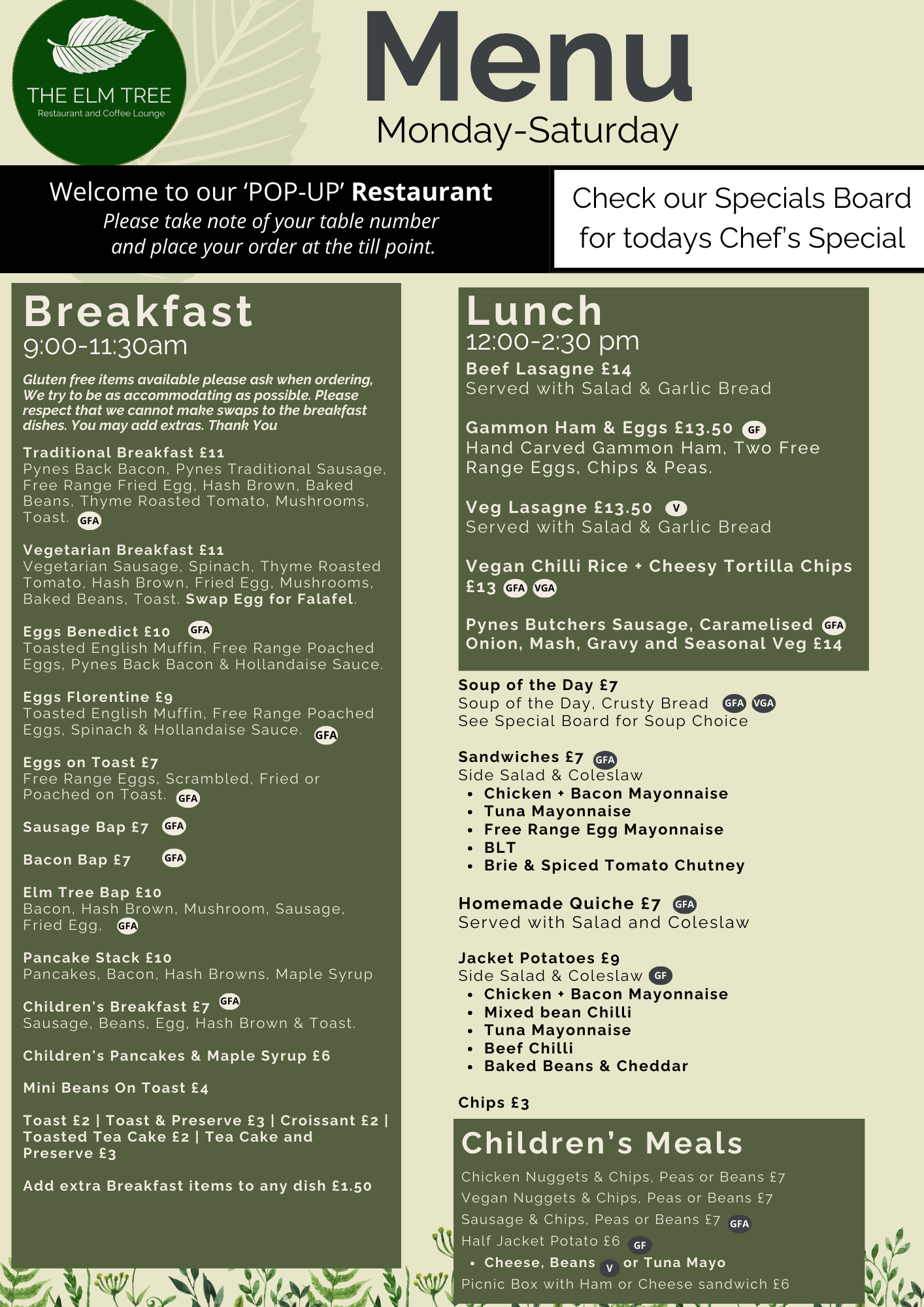 Restaurant | Monkton Elm Garden Centre | Taunton