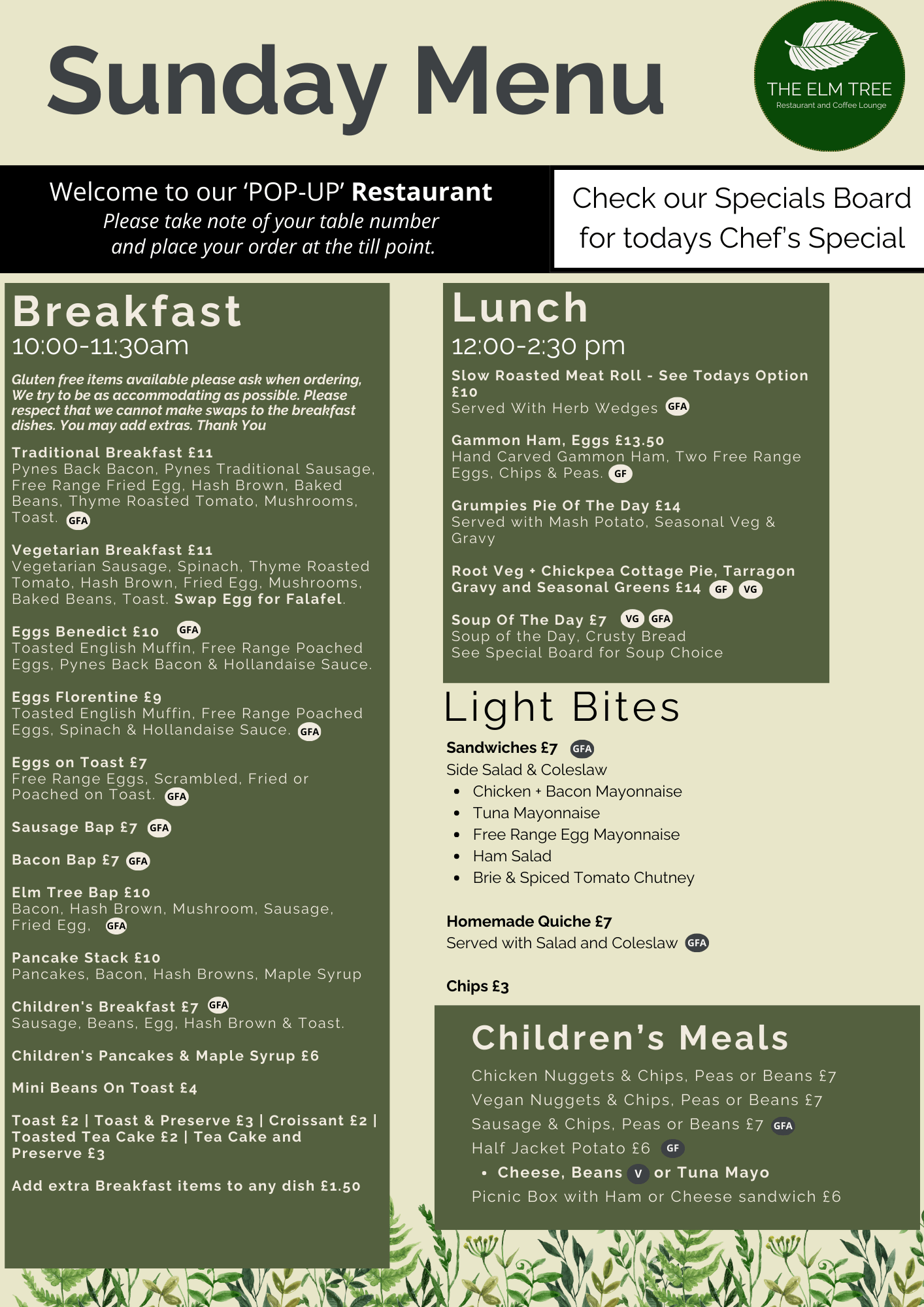 Restaurant | Monkton Elm Garden Centre | Taunton